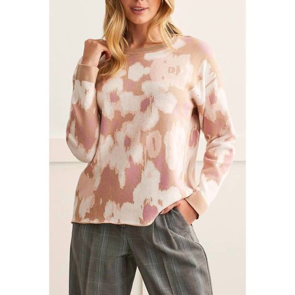 Tribal | Sweaters | New Tribal Crew Neck Reversible Sweater In Rose ...